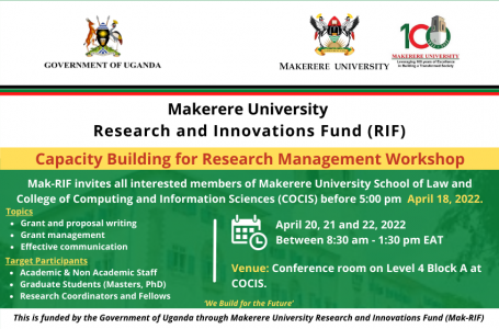 About RIF – Research and Innovations Fund